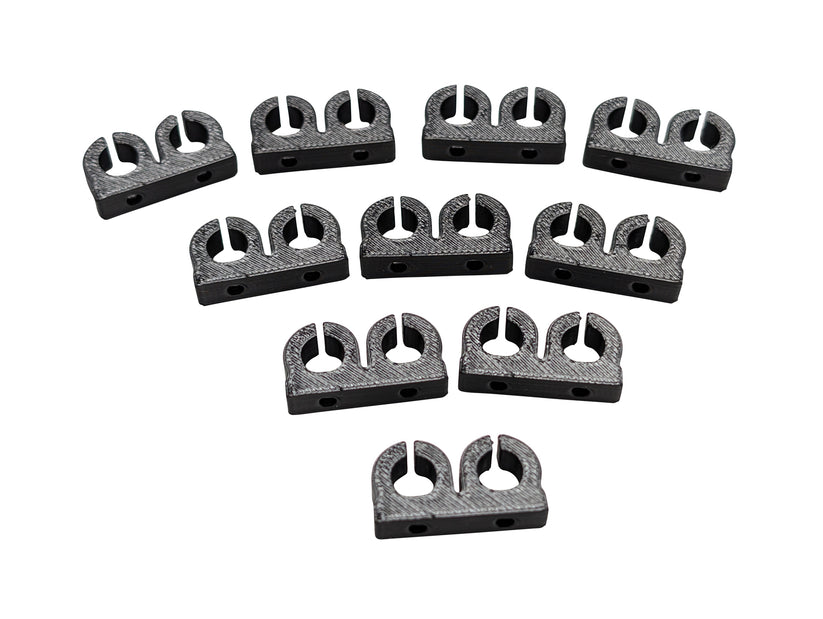 1/4" Tubing/Wiring Clips (10pcs) – KC3D LLC